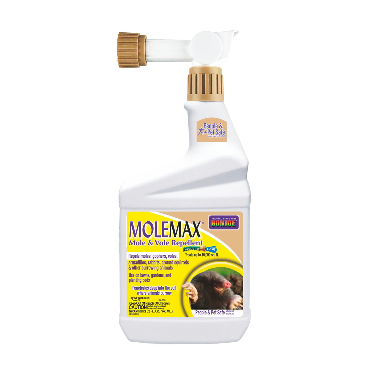 Mole Max Organic Mole Repellent | Good Nature Organic Supply